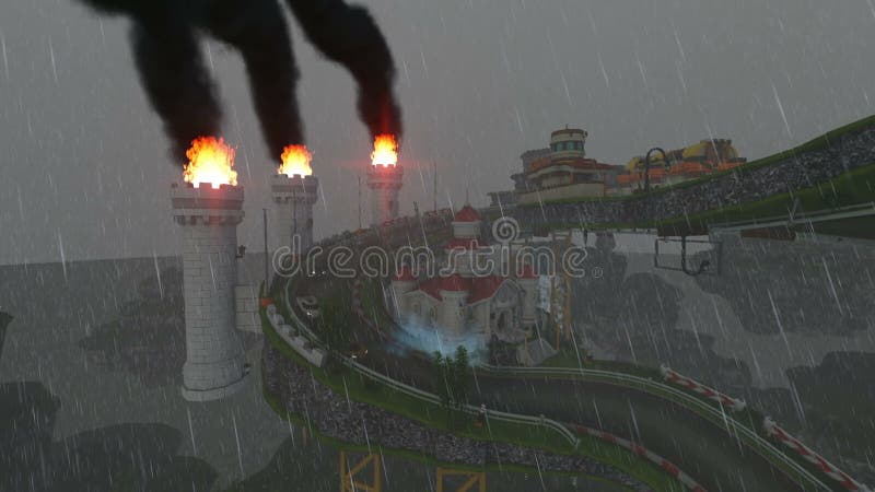 Fire rain loop stock video. Video of disaster, hell, earth - 39852861