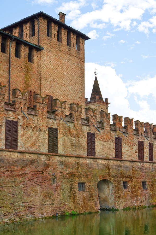 Castle of Fontanellato. Emilia-Romagna. Italy Stock Image - Image of ...