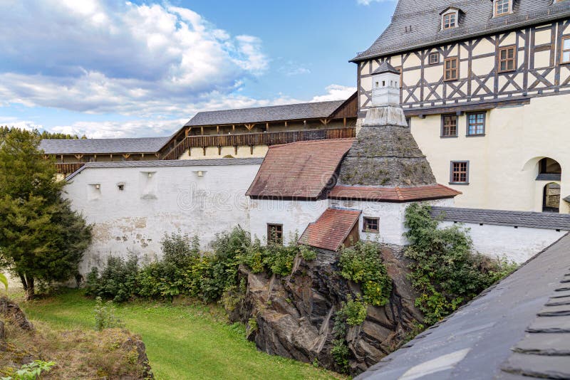 Castle forge editorial stock photo. Image of clocktower - 218419808