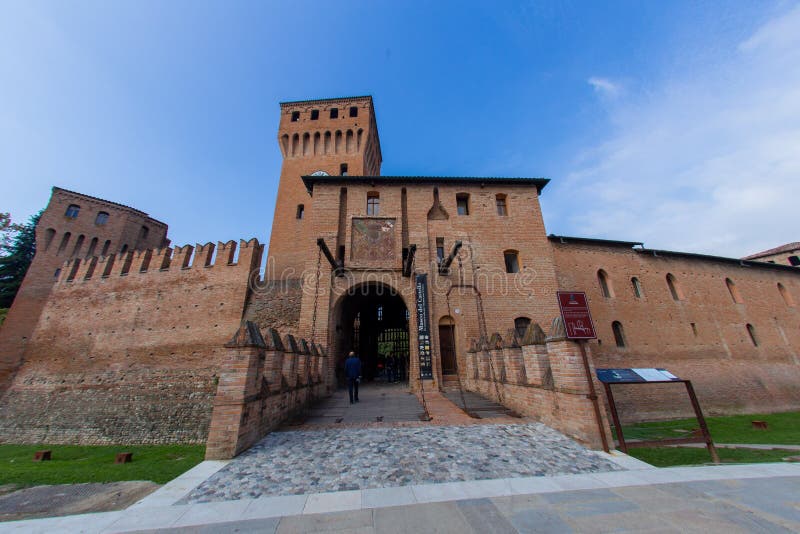 Castle of Formigine Modena Italy Editorial Image - Image of magnificent ...