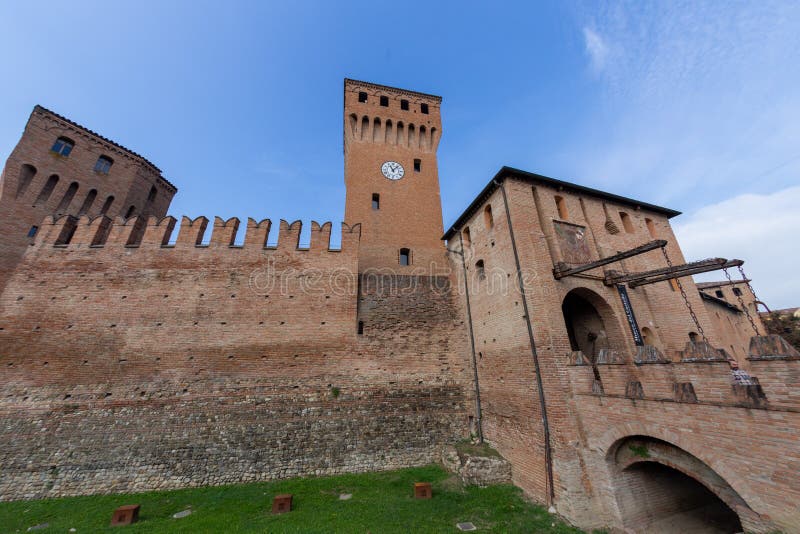 Formigine Modena, Italy: Castle Stock Photo - Image of modena, city ...