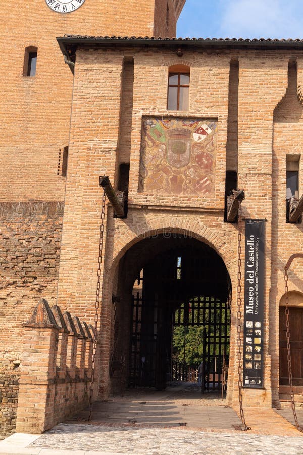 Castle of Formigine Modena Italy Editorial Photography - Image of ...