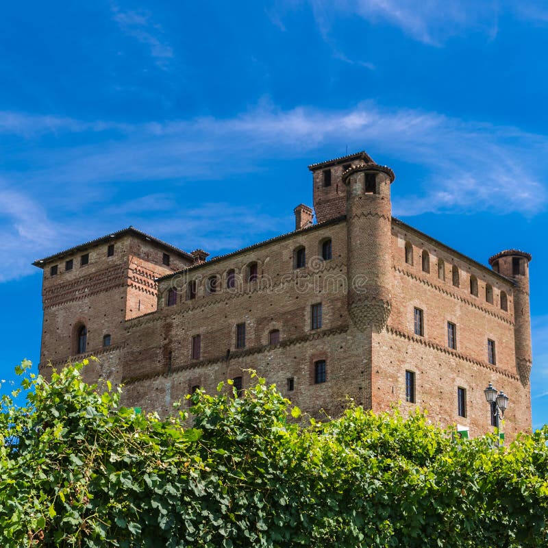 Castle Fossano, stock image. Image of hayfield, piemont - 37782895