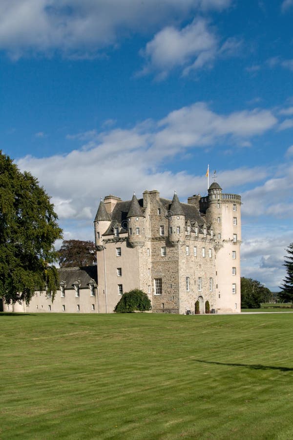 Castle Fraser in Scotland stock photo. Image of architecture - 4761924