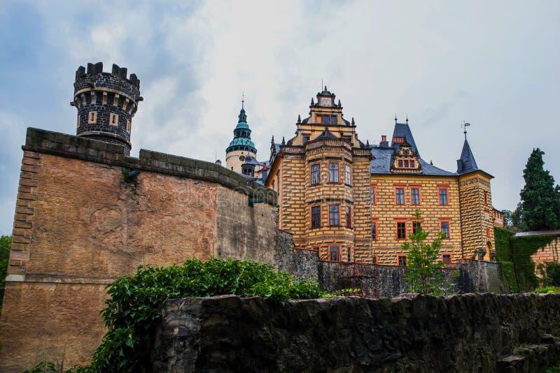 Castle Frydlant, Czech Republic Stock Photo - Image of scenery ...
