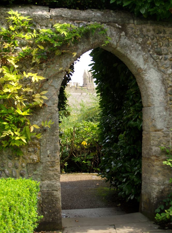 Castle Garden stock photo. Image of stately, windows, architecture ...