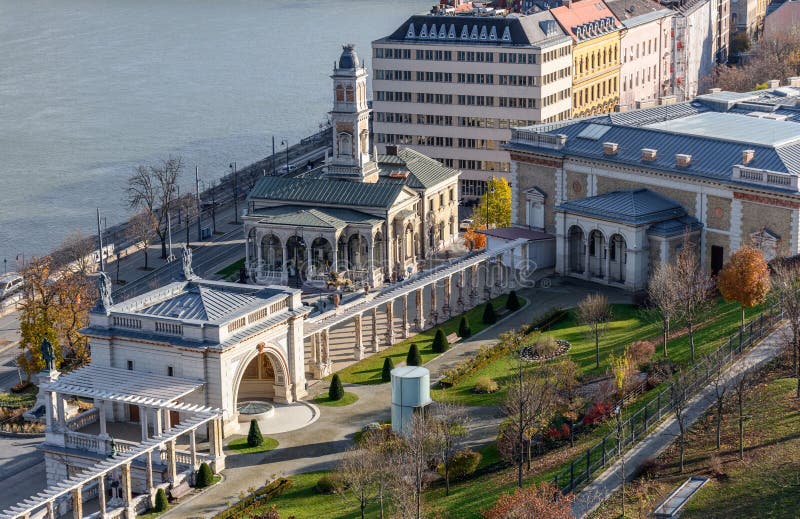 Castle Garden Bazaar at Buda Castle in Budapest, Hungary Editorial ...
