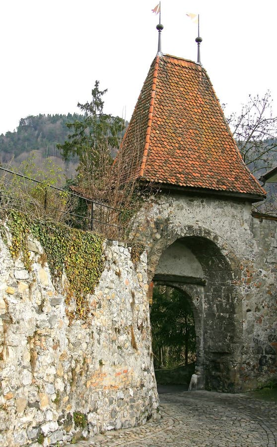 Castle Gate 1 stock image. Image of europe, nice, gate - 1756147