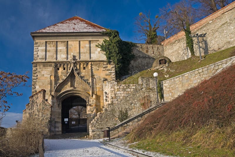 Castle Gate stock image. Image of slovakia, gate, history - 169162931