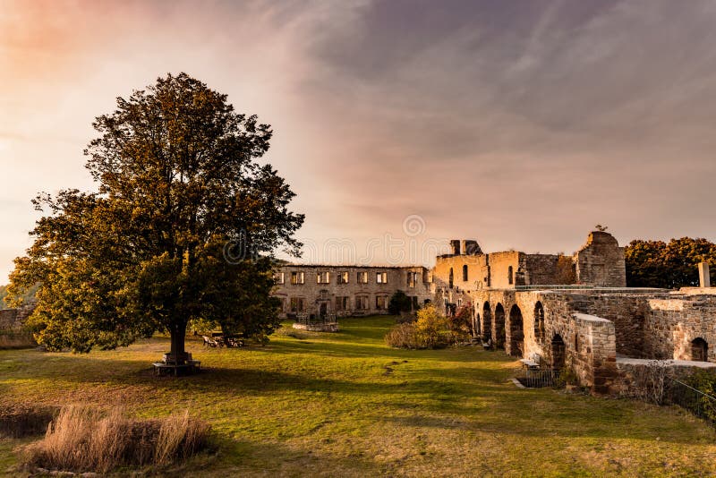 Castle Gleichen stock image. Image of thuringia, castle - 240923941