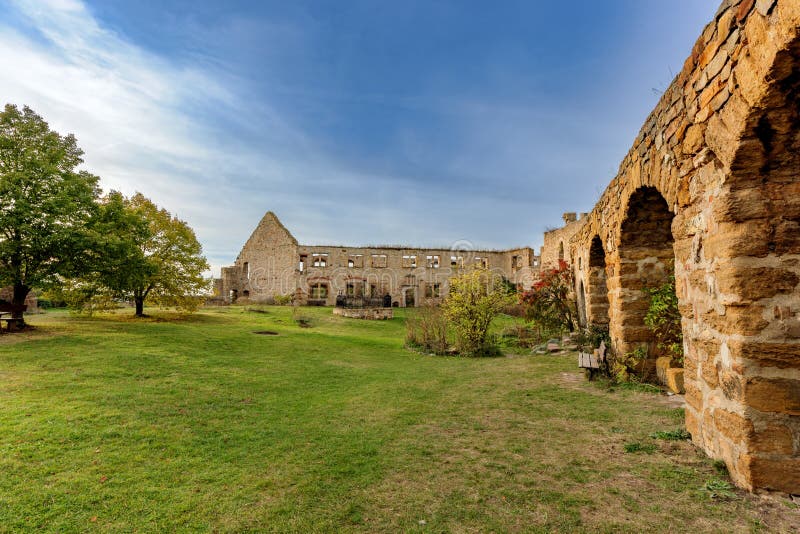 Castle Gleichen stock photo. Image of castle, thuringia - 251264812