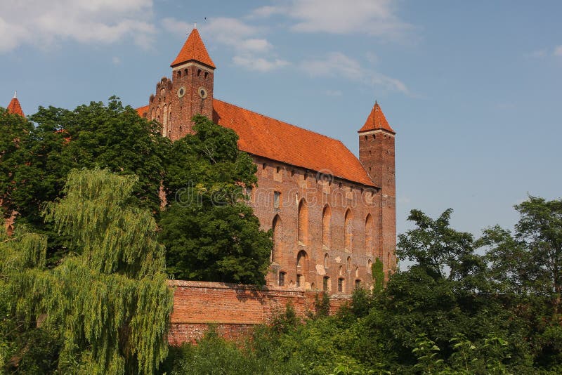 Gniew Castle stock image. Image of archeology, history - 22143609