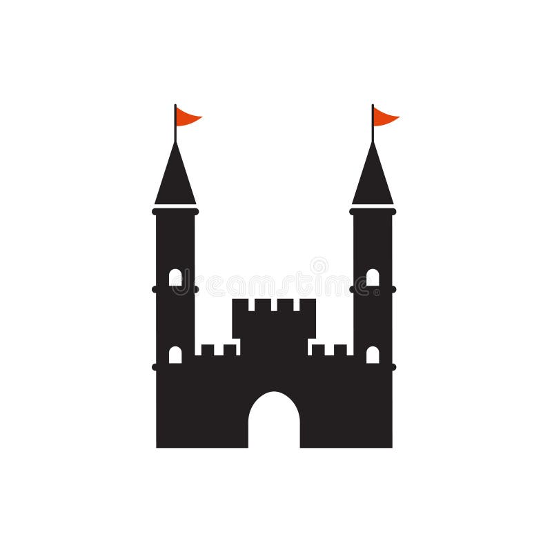 Castle Graphic Design Template Vector Isolated Illustration Stock ...