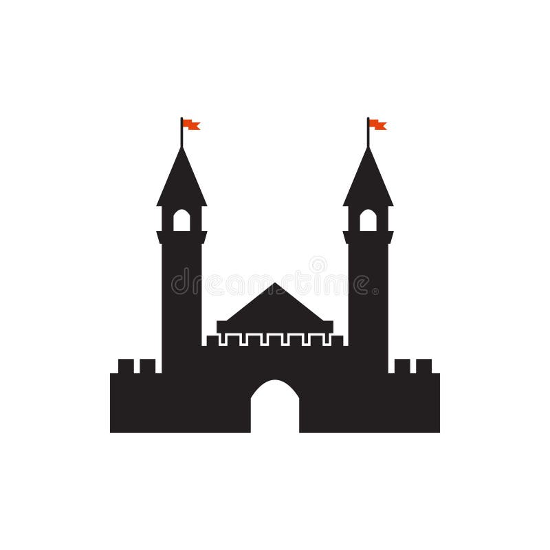 Castle Graphic Design Template Vector Isolated Illustration Stock ...
