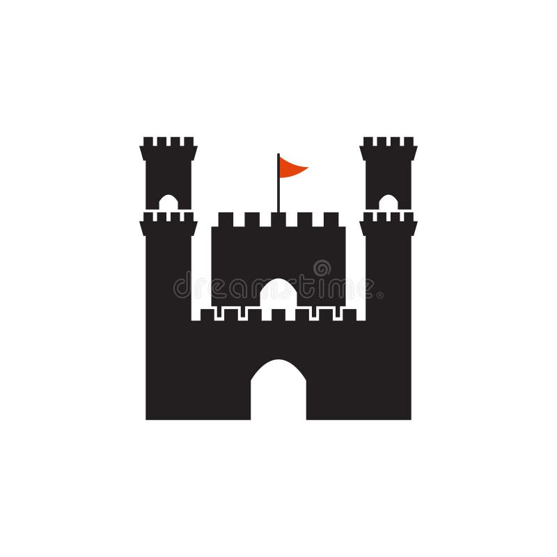Castle Graphic Design Template Vector Isolated Illustration Stock ...
