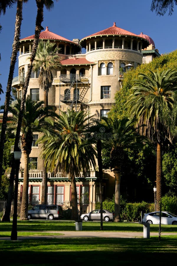 Castle Green, Pasadena CA stock image. Image of structure - 18945139