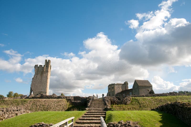 Castle and grounds stock image. Image of walls, brick - 31566099