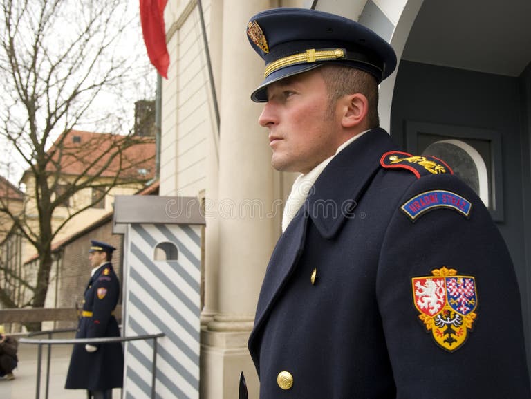 Castle Guards editorial photography. Image of europe - 24194597