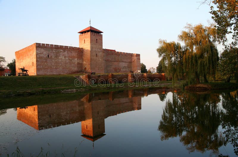 Gyula castle stock image. Image of chapel, bricks, ruin - 3593939