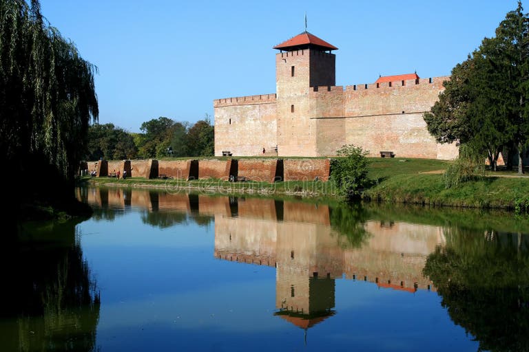 Castle in Gyula stock photo. Image of ancient, citadel - 24549048