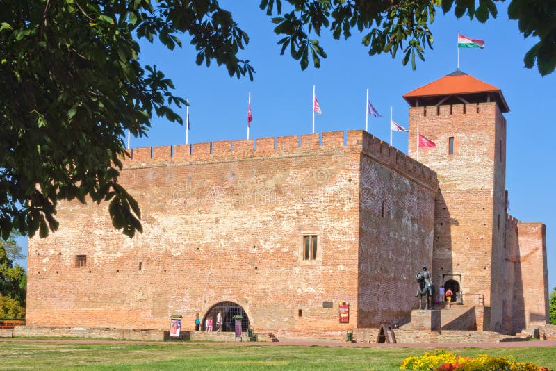 The Castle in Gyula, Hungary Stock Photo - Image of historic, medieval ...