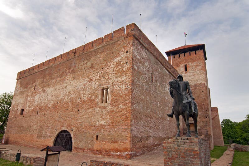 Castle in Gyula Hungary stock photo. Image of horse, hungarian - 31160494