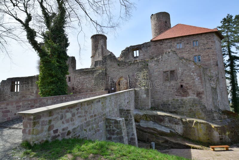 The Castle Hanstein stock photo. Image of castle, eichsfeld - 64752484