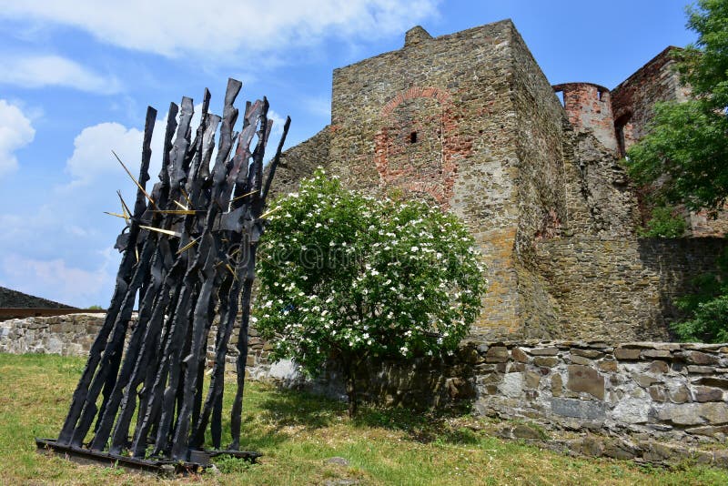 Helfstyn castle stock photo. Image of helfenstein, ancient - 11385566