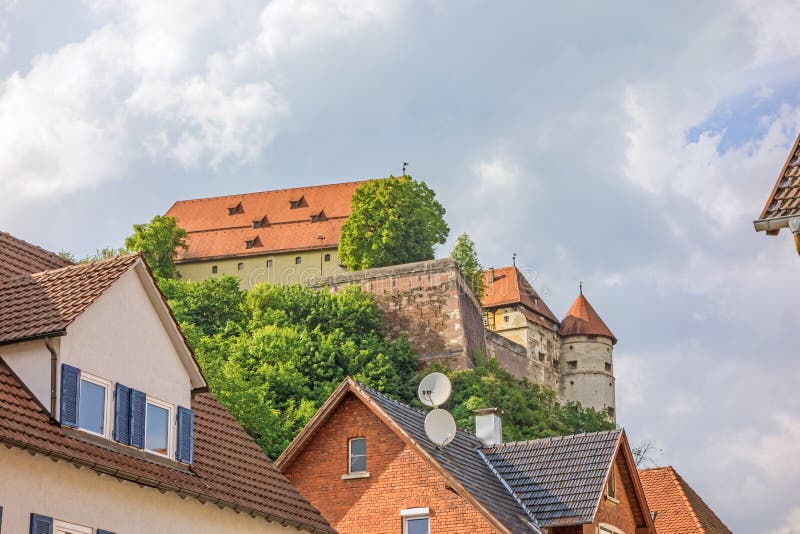 Castle Hellenstein, Heidenheim an Der Brenz Stock Image - Image of ...