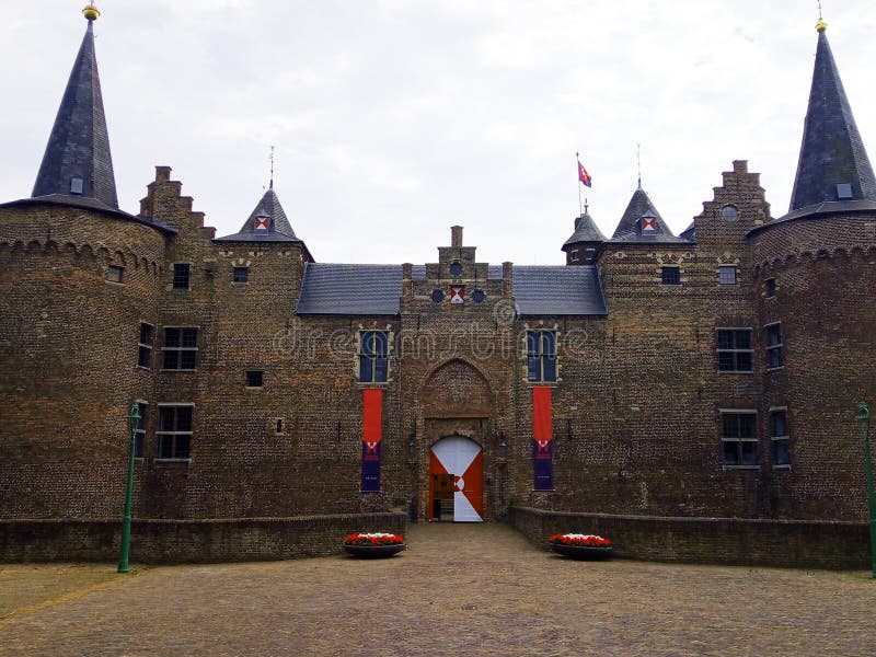 Castle in Helmond, Netherlands Stock Image - Image of netherlands ...