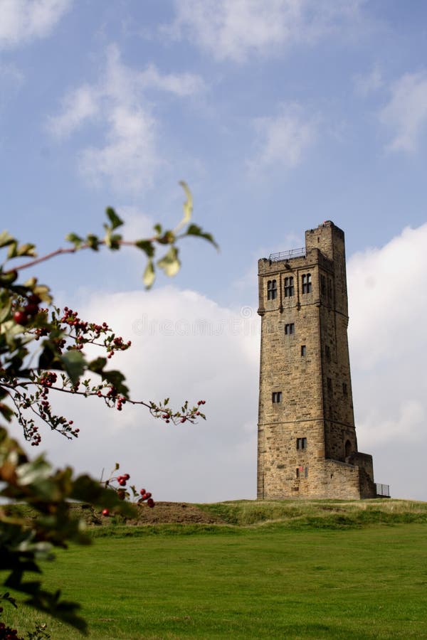Castle Hill stock photo. Image of england, landscape, huddersfield ...