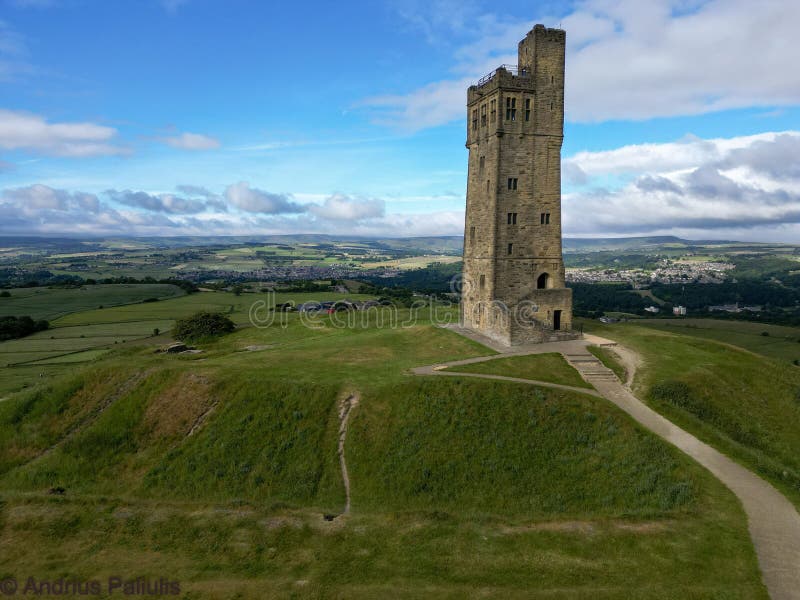Castle Hill in the Daytime in London Stock Photo - Image of heritage ...