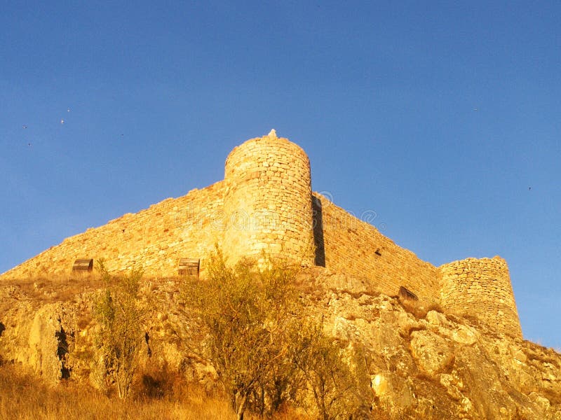 Castle on the hill stock image. Image of hill, castle - 106625145