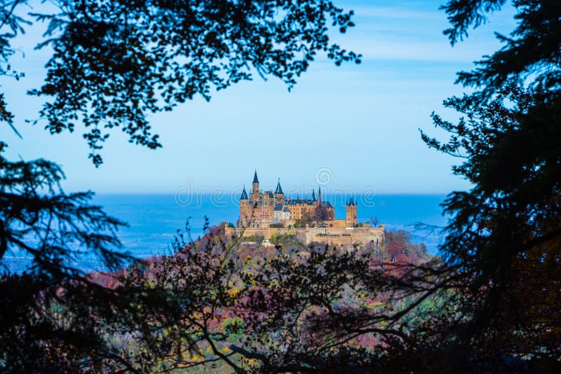 Castle Hohenzollern in Germany Stock Image - Image of hechingen ...