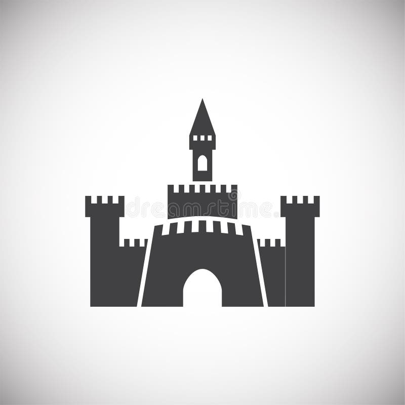 Infographic icons castle - Olfeplum