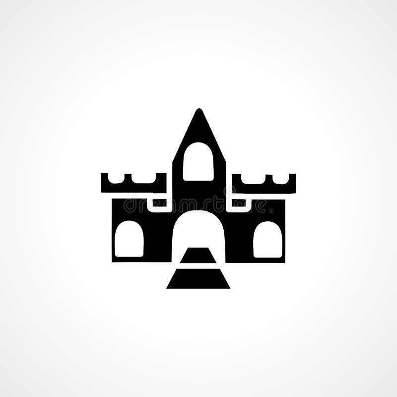Castle Icon. Castle Vector Icon. Castle Isolated Icon Stock Vector ...