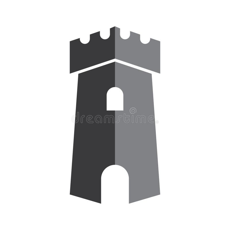 Castle Icon Vector Design Template Basic RGB Stock Vector ...