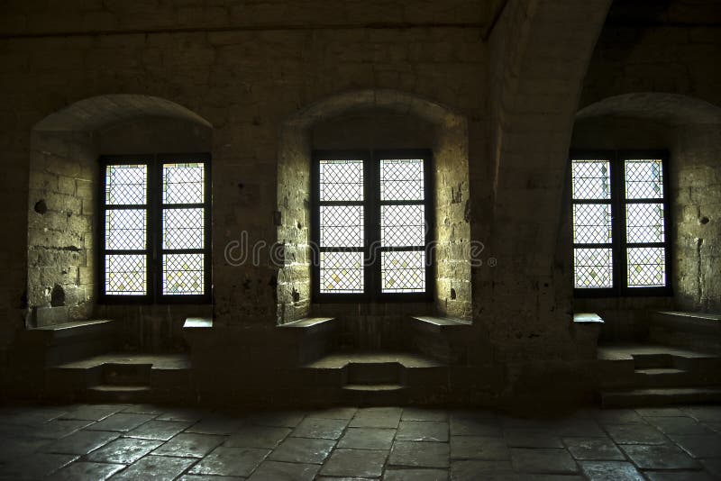 Castle Interior Windows stock photo. Image of backgrounds - 65027682