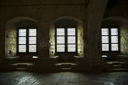 Castle Interior Windows stock photo. Image of backgrounds - 65027682