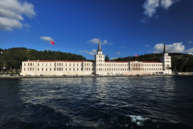 Castle at Istanbul Turkey stock image. Image of fort - 26153999