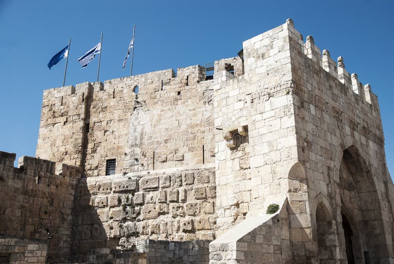 Castle stock image. Image of jerusalem, castle, rocks - 133854577