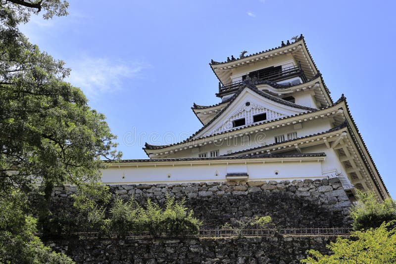 Castle Keep of Kochi Castle Stock Image - Image of shikoku, sunny ...