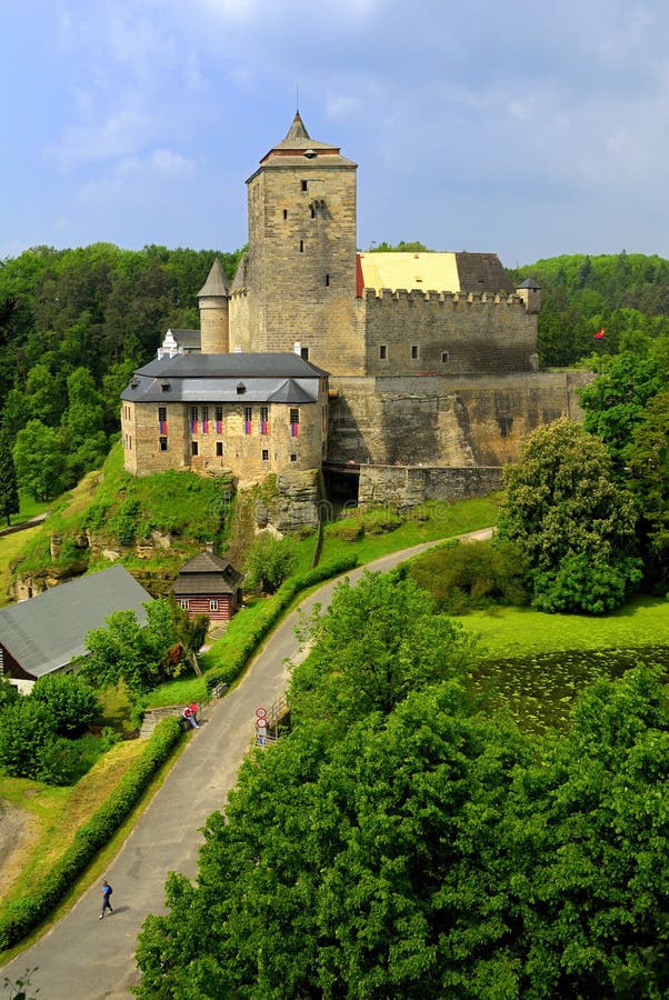 Castle Kost stock image. Image of rock, republic, czech - 24294371