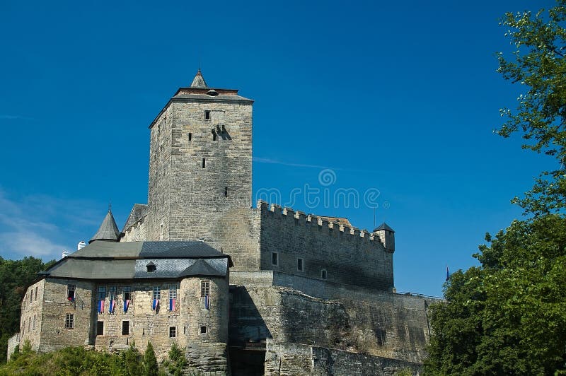 Castle Kost stock image. Image of castle, stone, fort - 35392071