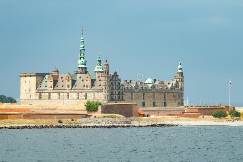 Castle of Kronborg, Home of Shakespeare S Hamlet Stock Image - Image of ...