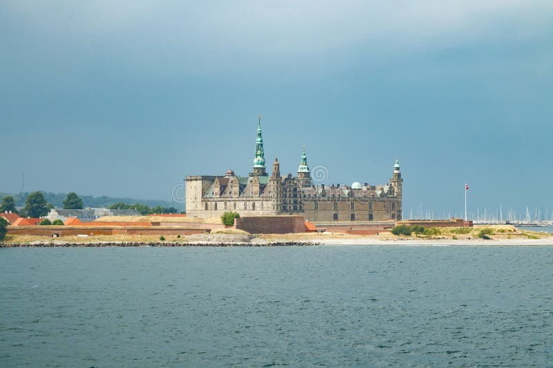 Castle of Kronborg, Home of Shakespeare S Hamlet Stock Photo - Image of ...