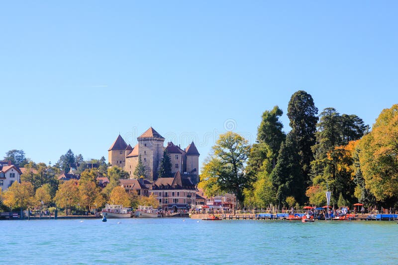 Lake of Annecy, France stock photo. Image of europe, exterior - 46055534