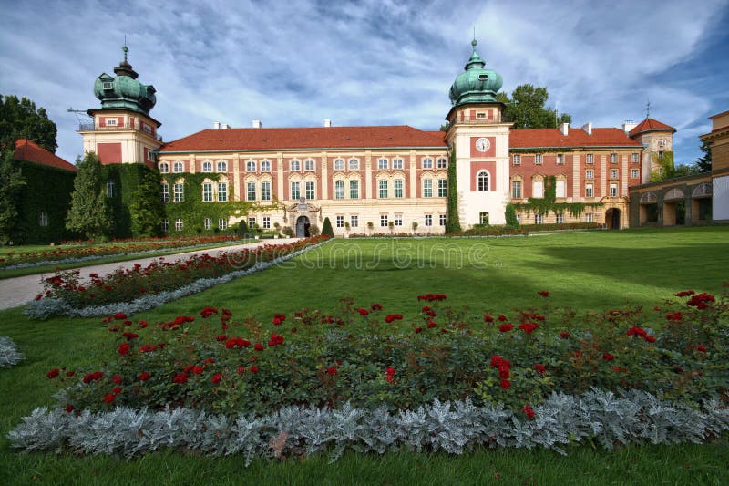 Castle in Lancut stock photo. Image of fabulous, historical - 62832264