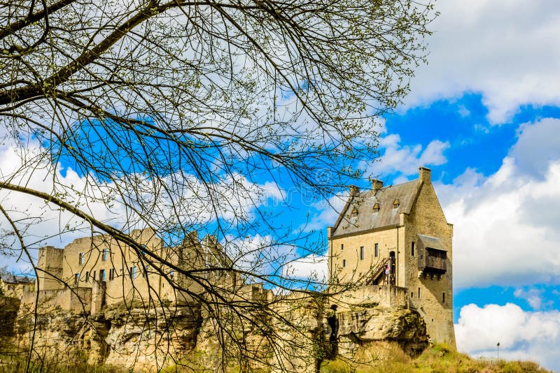Castle Larochette - Larochette - Luxembourg Stock Photo - Image of ...