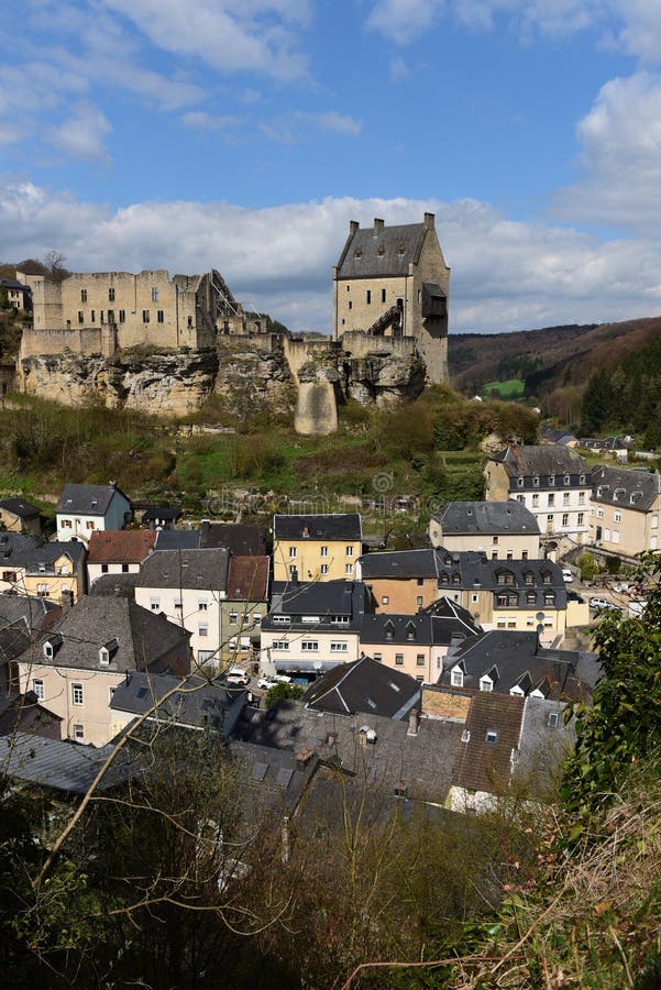Castle Larochette - Larochette - Luxembourg Stock Photo - Image of ...